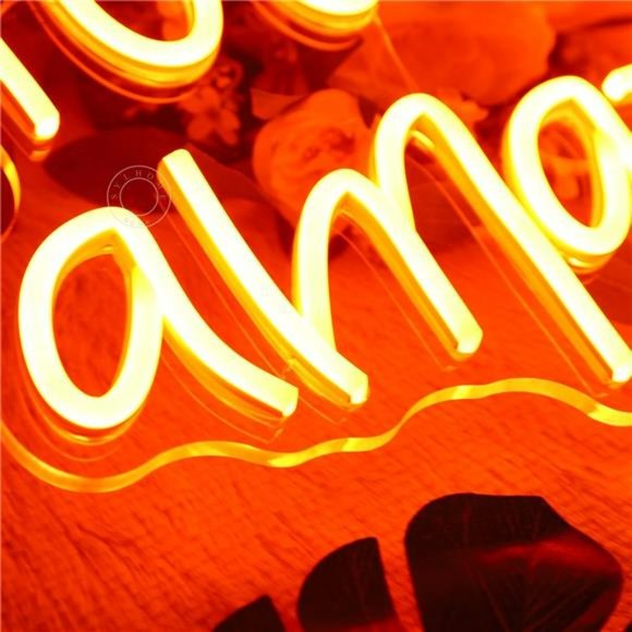 Urban Outfitters | Wall Decor | You Are Amazing Bright Orange Neon Led ...